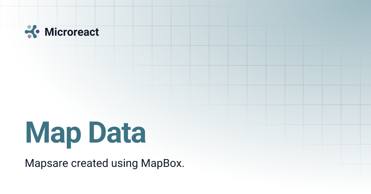 Map Data | Microreact